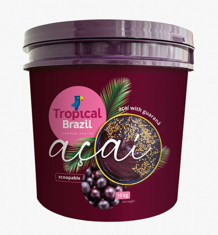 10kg Acai Puree with Guarana Original – Doodel